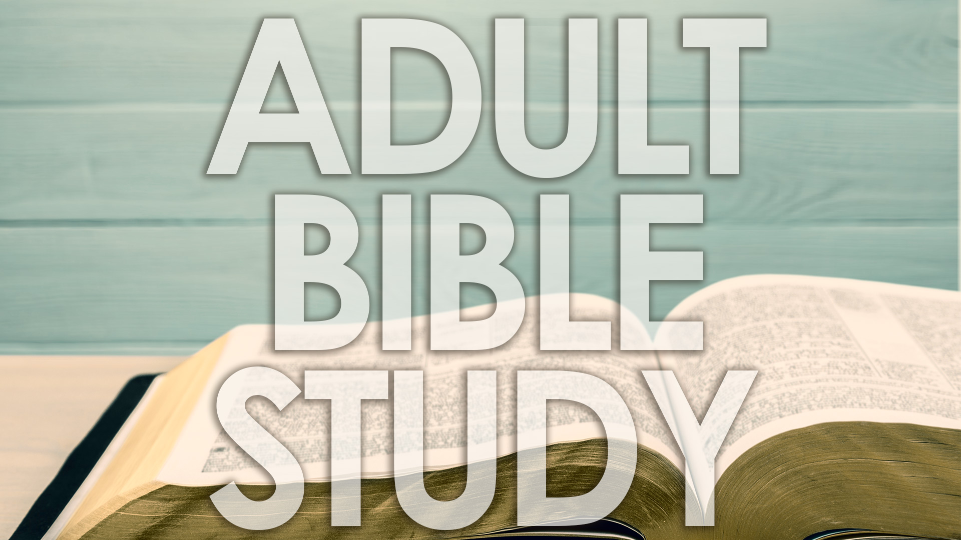 Adult Study – Redeemer Lutheran Church – Hartford, WI